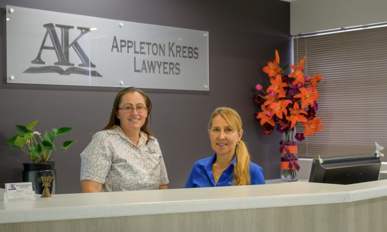 Support Staff | Our Legal Team | Appleton Krebs Lawyers | Gladstone Queensland